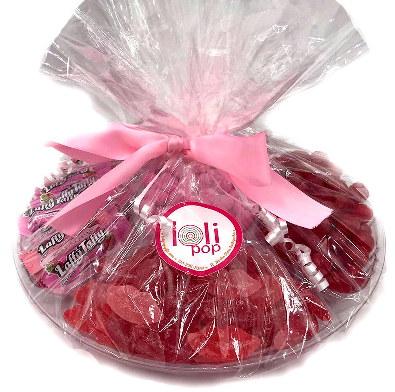 Extra Large 5 Sectional Pink Candy Tray – Lolipop