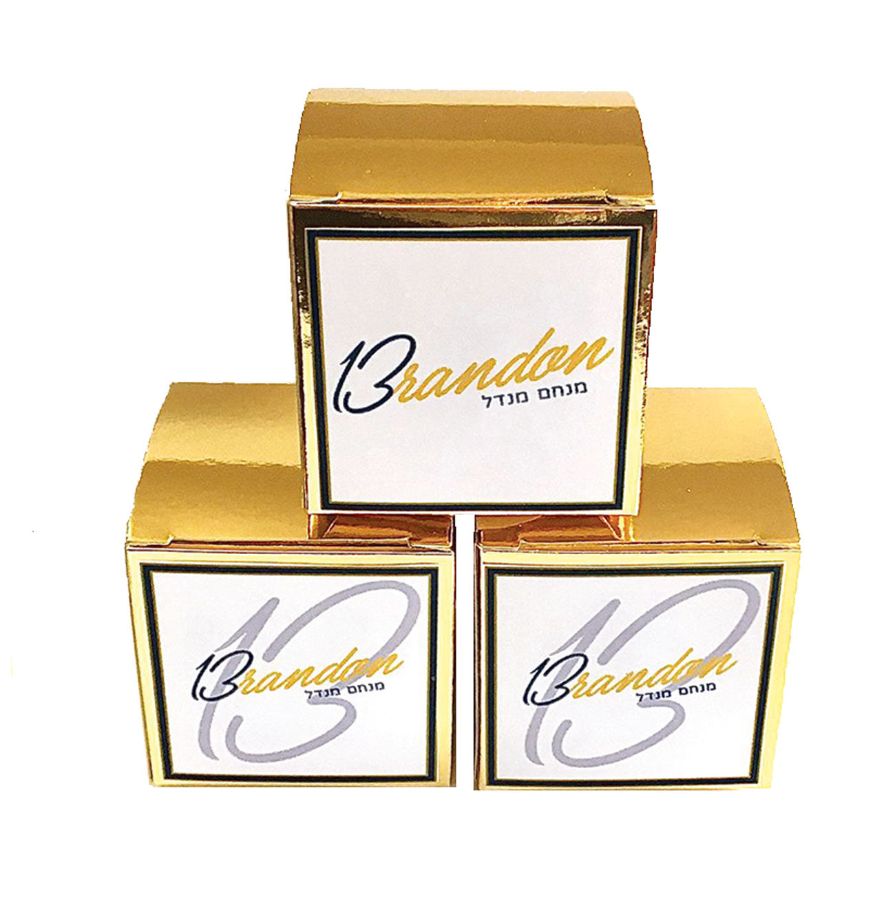 Custom Gold Favor Boxes – Lolipop